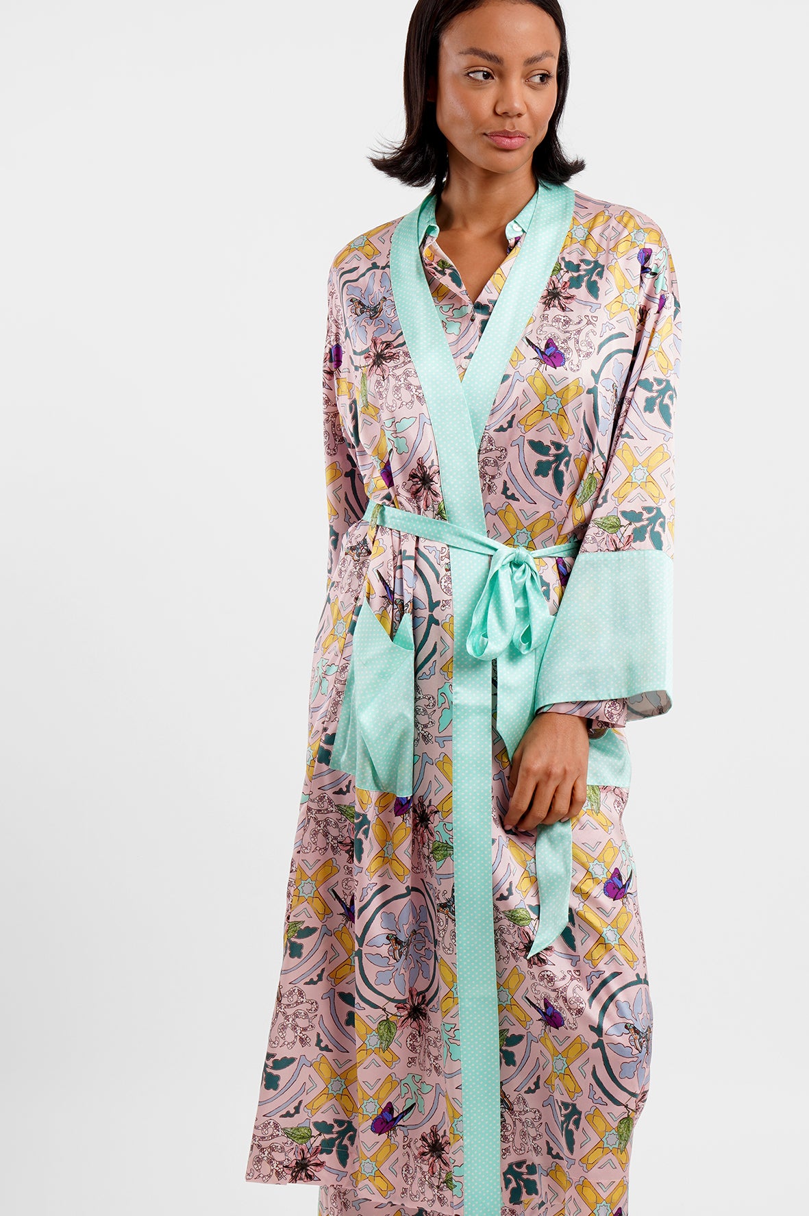 Long Robe / "Montana Tile" – JRF